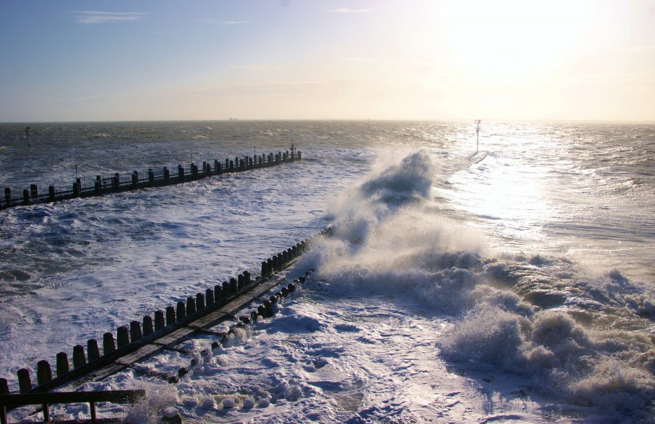 storm op zee (vlissingen) | ZeelandNet Foto