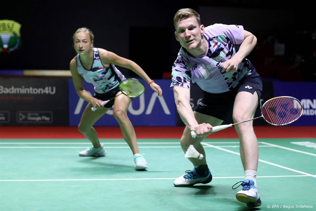 Badmintonners Piek en Tabeling Europees kampioen Badmintonners Piek en Tabeling Europees kampioen