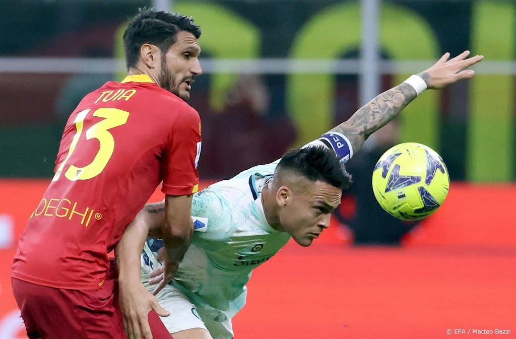 Inter herstelt zich tegen Lecce van verlies en staat weer tweede Inter herstelt zich tegen Lecce van verlies en staat weer tweede