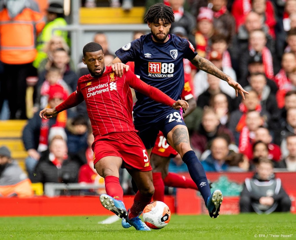 Liverpool herstelt zich met nipte zege op Bournemouth Liverpool herstelt zich met nipte zege op Bournemouth