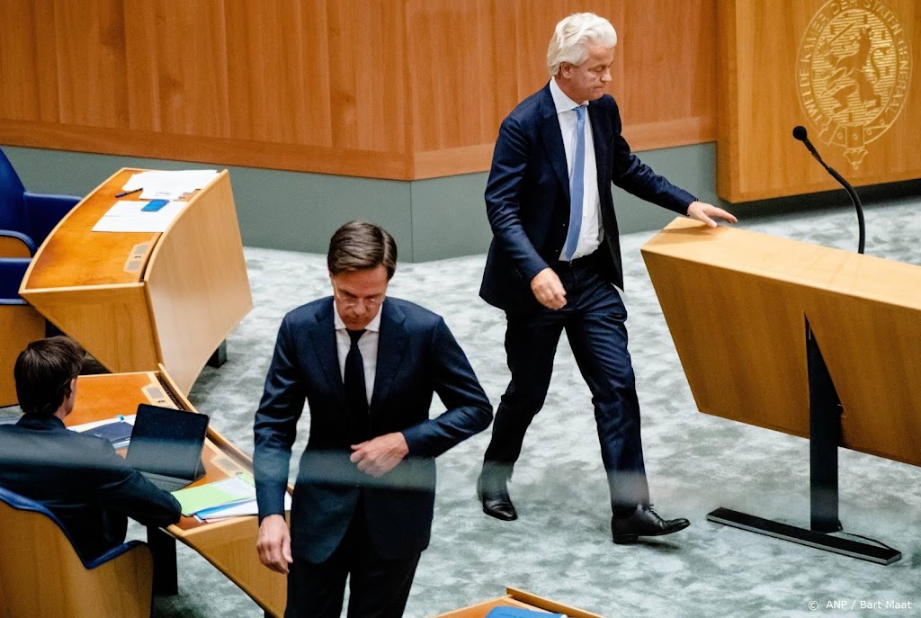 Rutte en Kaag botsen met Wilders over aantijging van corruptie Rutte en Kaag botsen met Wilders over aantijging van corruptie
