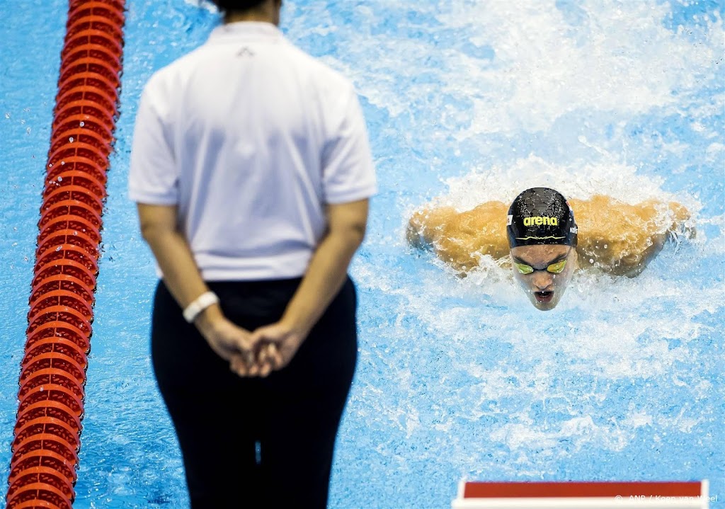 Record en olympische limiet Korstanje op 100 meter vlinder bij WK Record en olympische limiet Korstanje op 100 meter vlinder bij WK