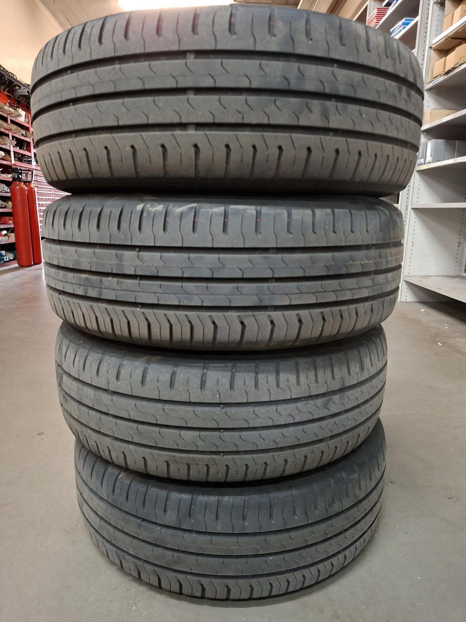 Lichtmetalen velgen 15" incl. banden Fiat 500