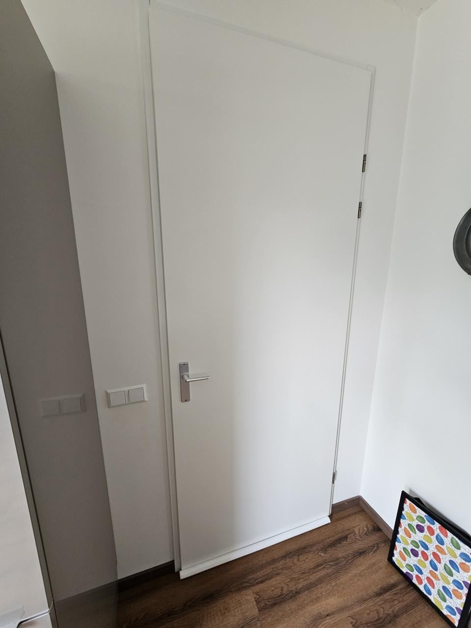 Opdekdeur Svedex 2315*904*39 Alpine wit Rechts draaiend