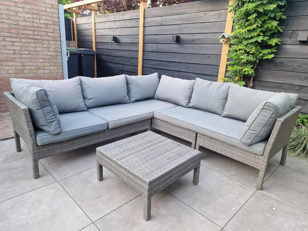 Lounge set grijs