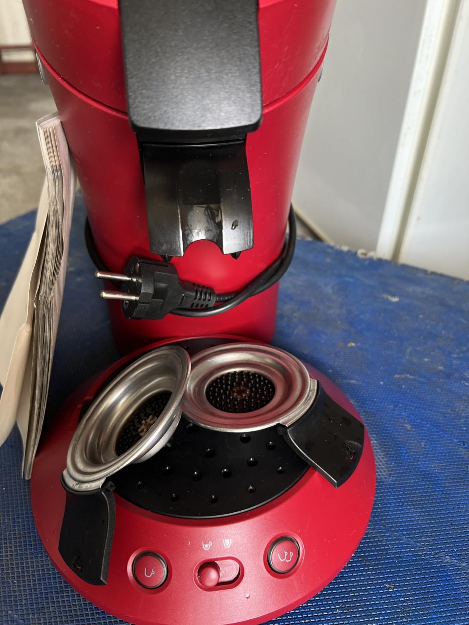 Philips senseo® original plus koffiepadmachine deep red Als nieuw