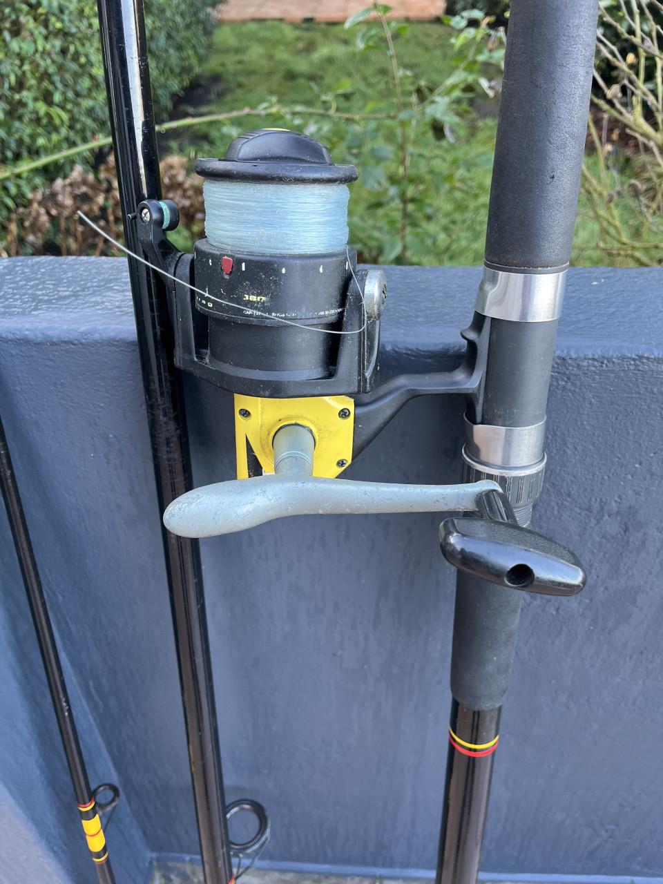 Shakespeare hengel te koop met molen.