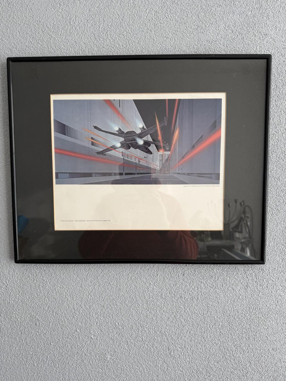 Vintage Star Wars Art Print - Ralph McQuarrie 1977