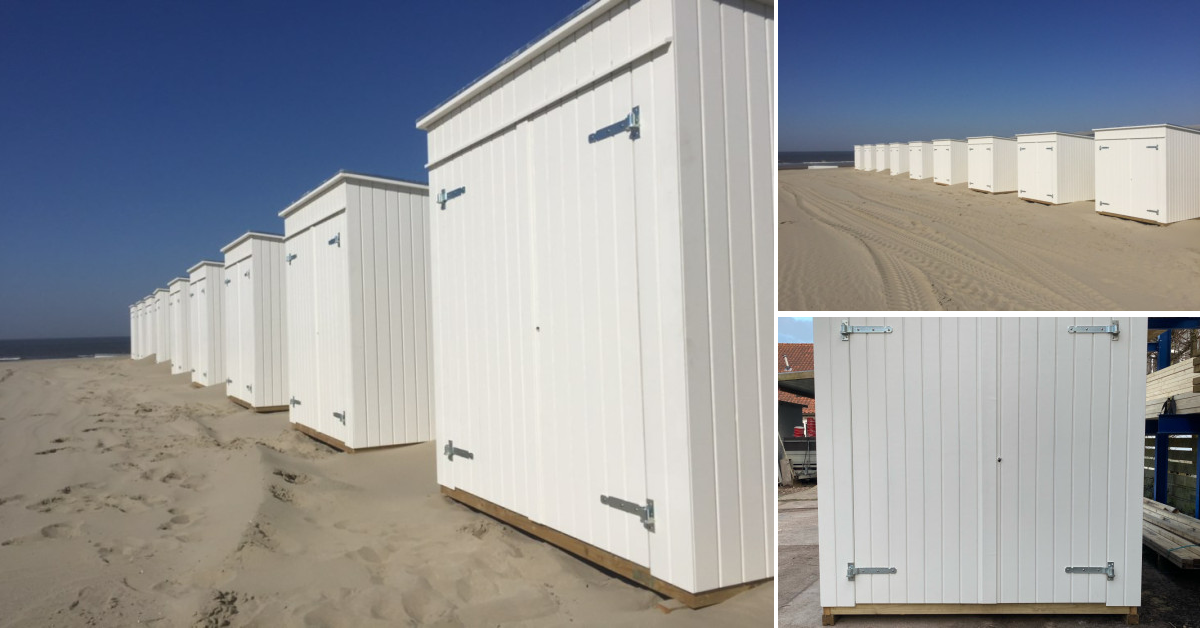 Strandhuisje / Strandcabine