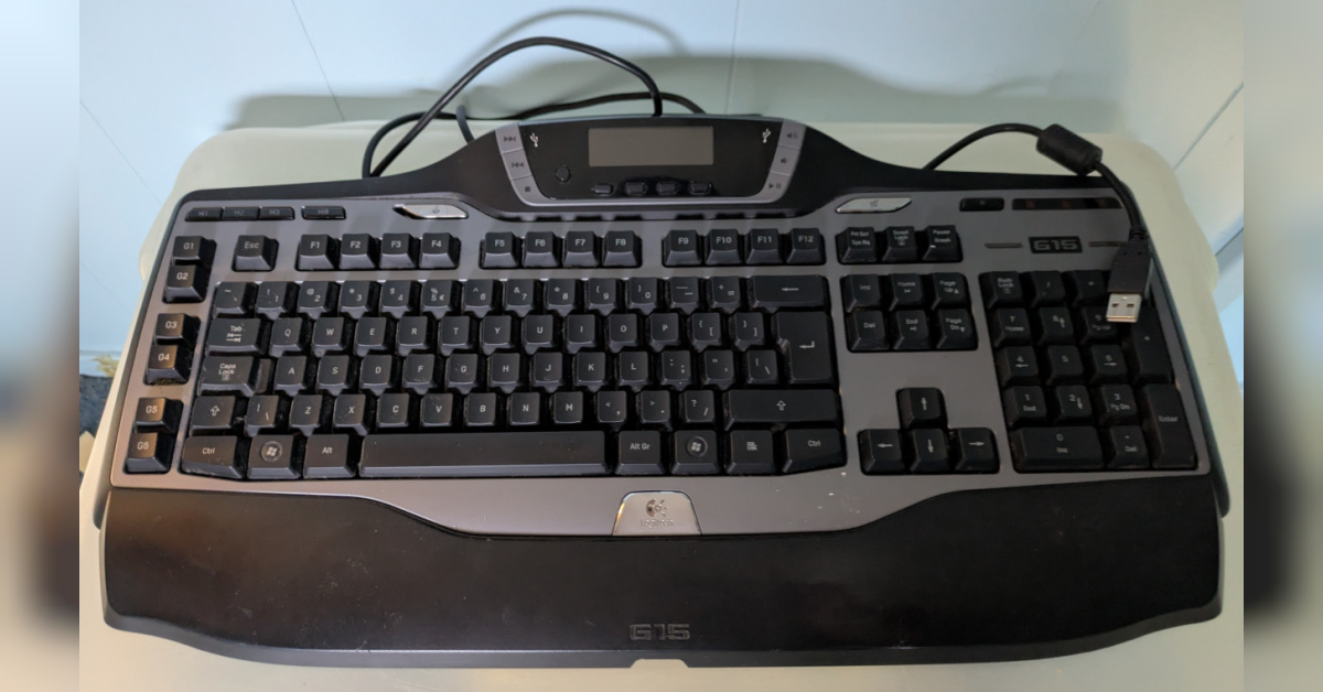 Logitech G15 toetsenbord