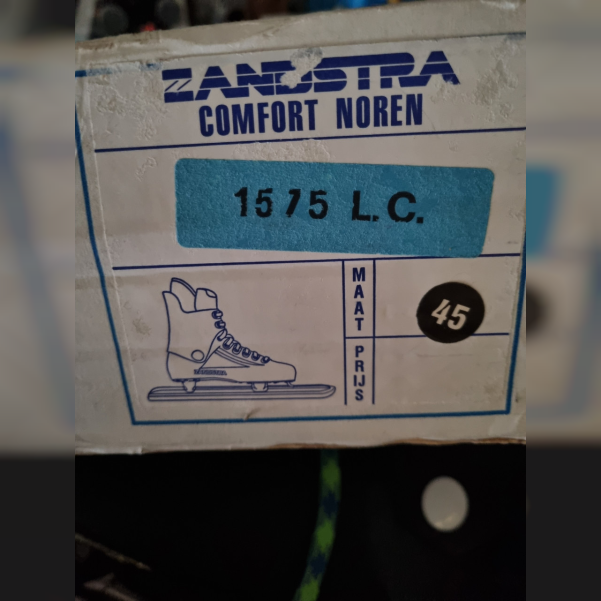 Falko Zandstra schaatsen