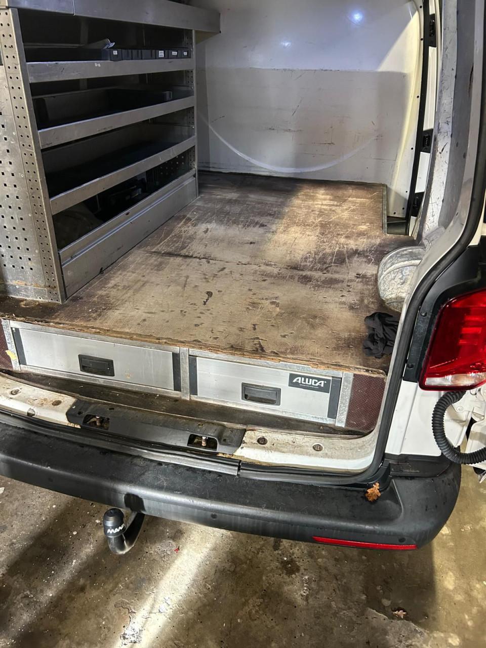 Inrichting Vw bus transporter