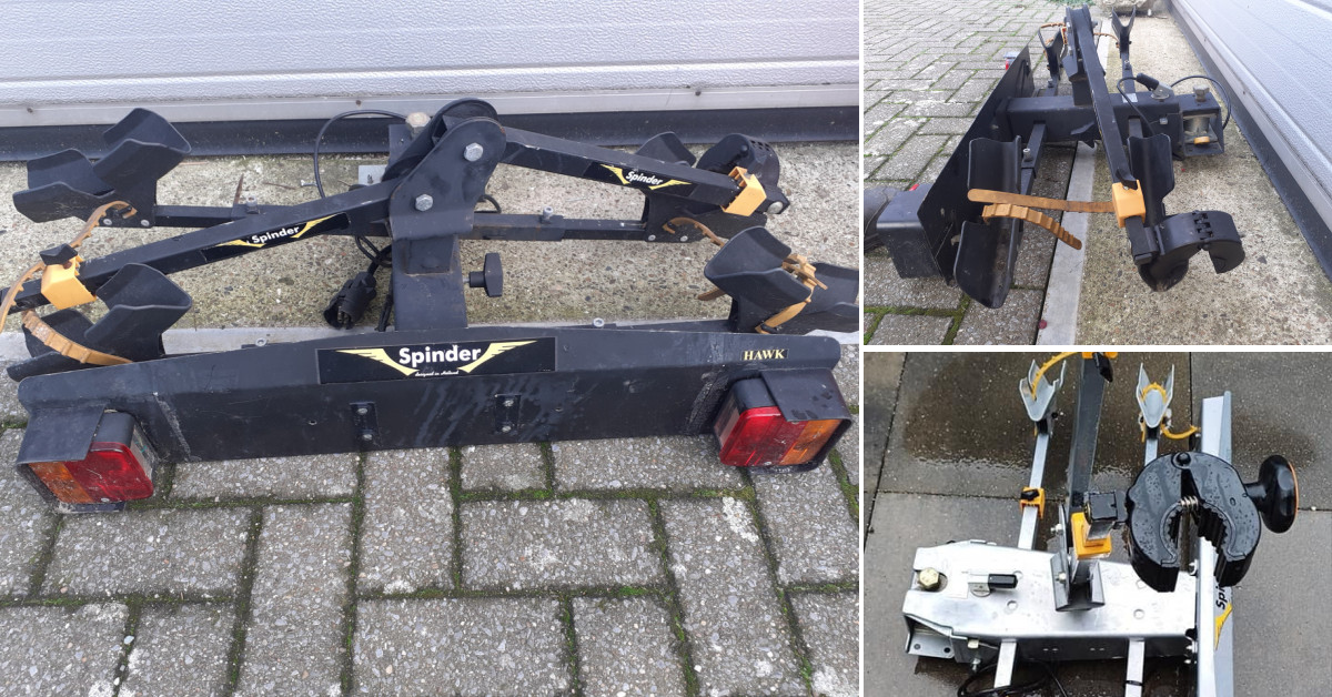 Fietsendrager *** SPINDER -Hawk *** voor 2- fietsen