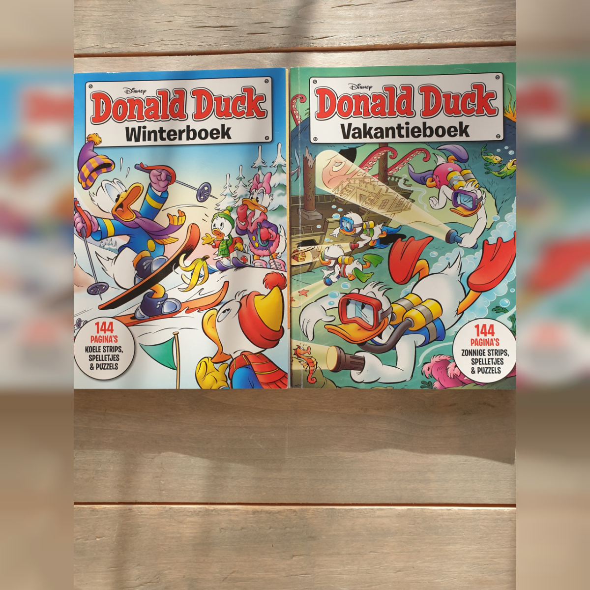 2 Donald Duck vakantie boeken