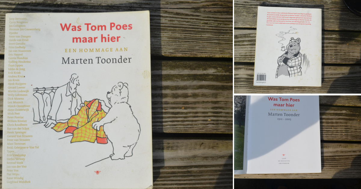 Was Tom Poes maar hier hommage aan Toonder