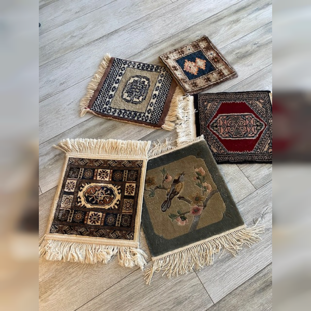 Decoratie Mini Perzisch tapijtjes