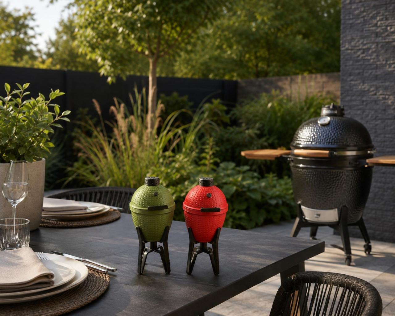 Superleuk op tafel tijdens de BBQ 🤩