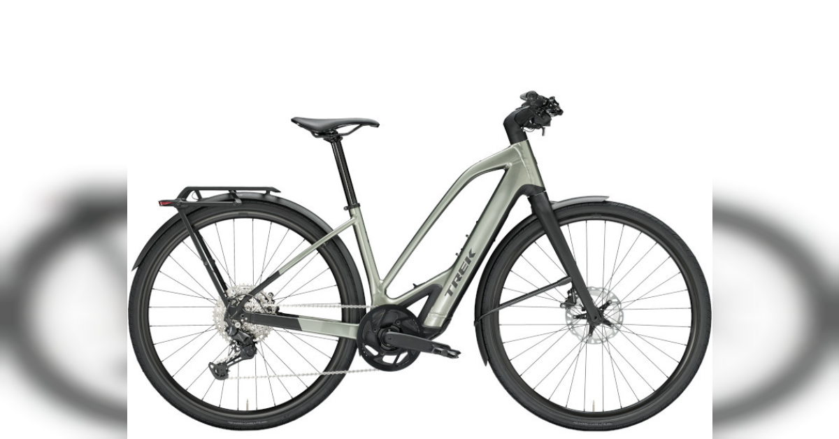 Trek FX +7 Actie van 4499.- voor 3299.- Elektrische fiets licht 19 kilo