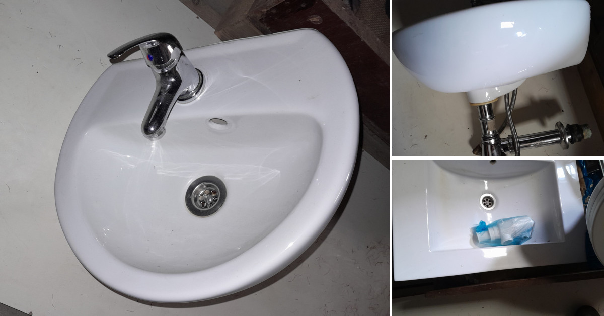 I.g.st z. wasbak incl kraan en felxibele aansluiting