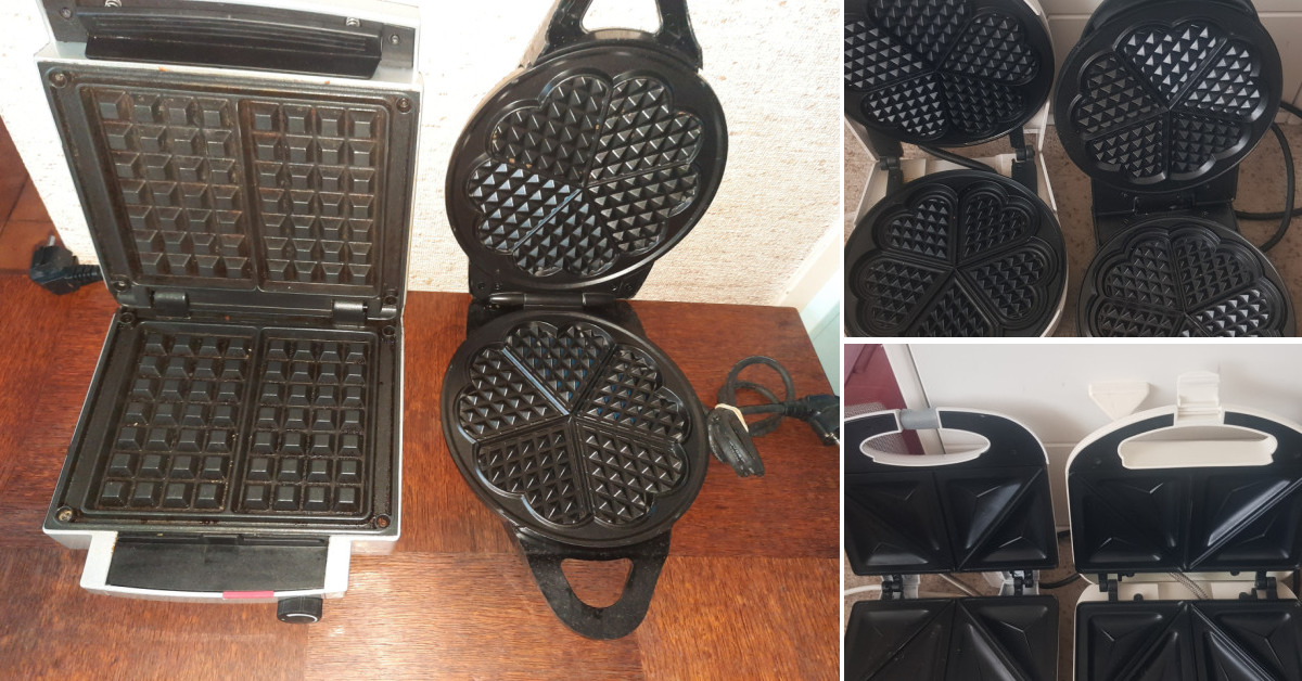 Wafel en tosti ijzers
