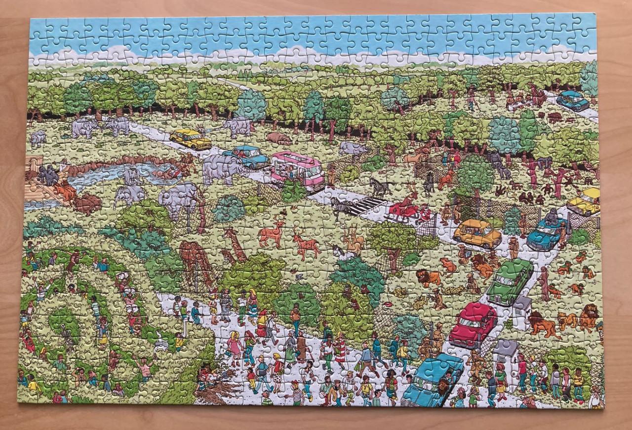 Puzzel Where is Wally?