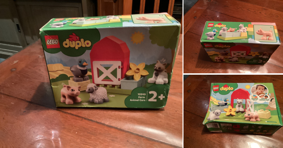 Duplo set 10949 farm animal