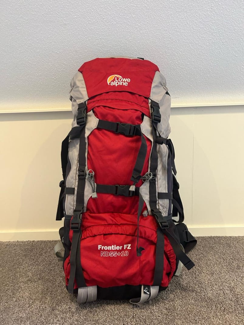 Lowe Alpine backpack 55+10 liter