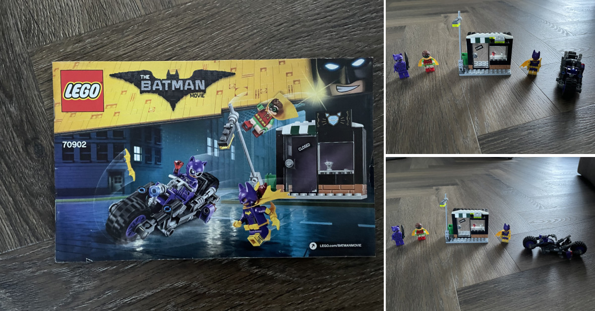 Lego Batman film: Catwoman catcycle chase 70902