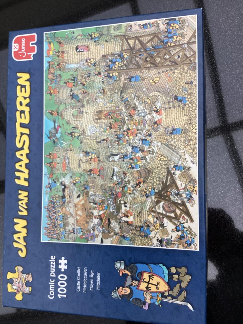 Jan van haasteren puzzel1000 st de middeleeuwen