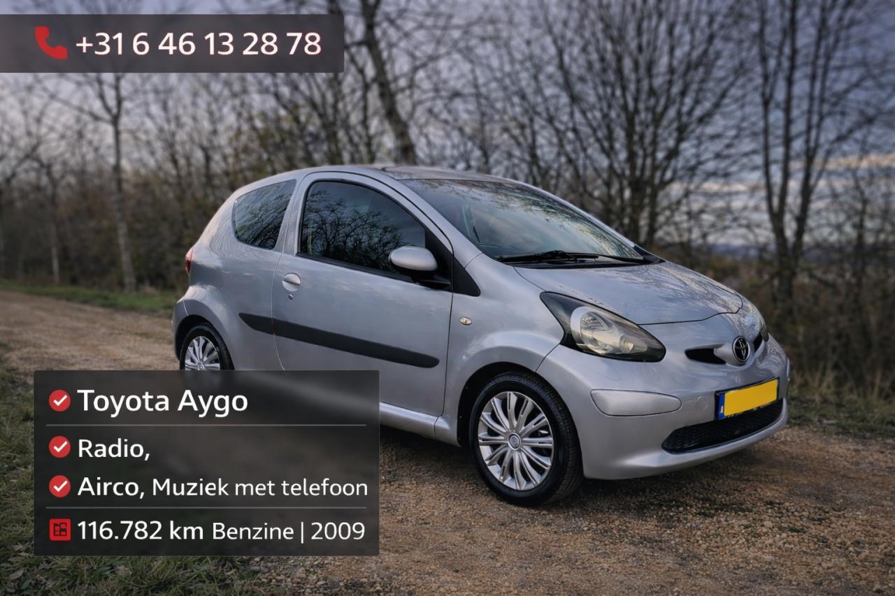 Toyota Aygo 1.0 VVT-i | Betrouwbaar | Technisch goed | Zeer zuinig