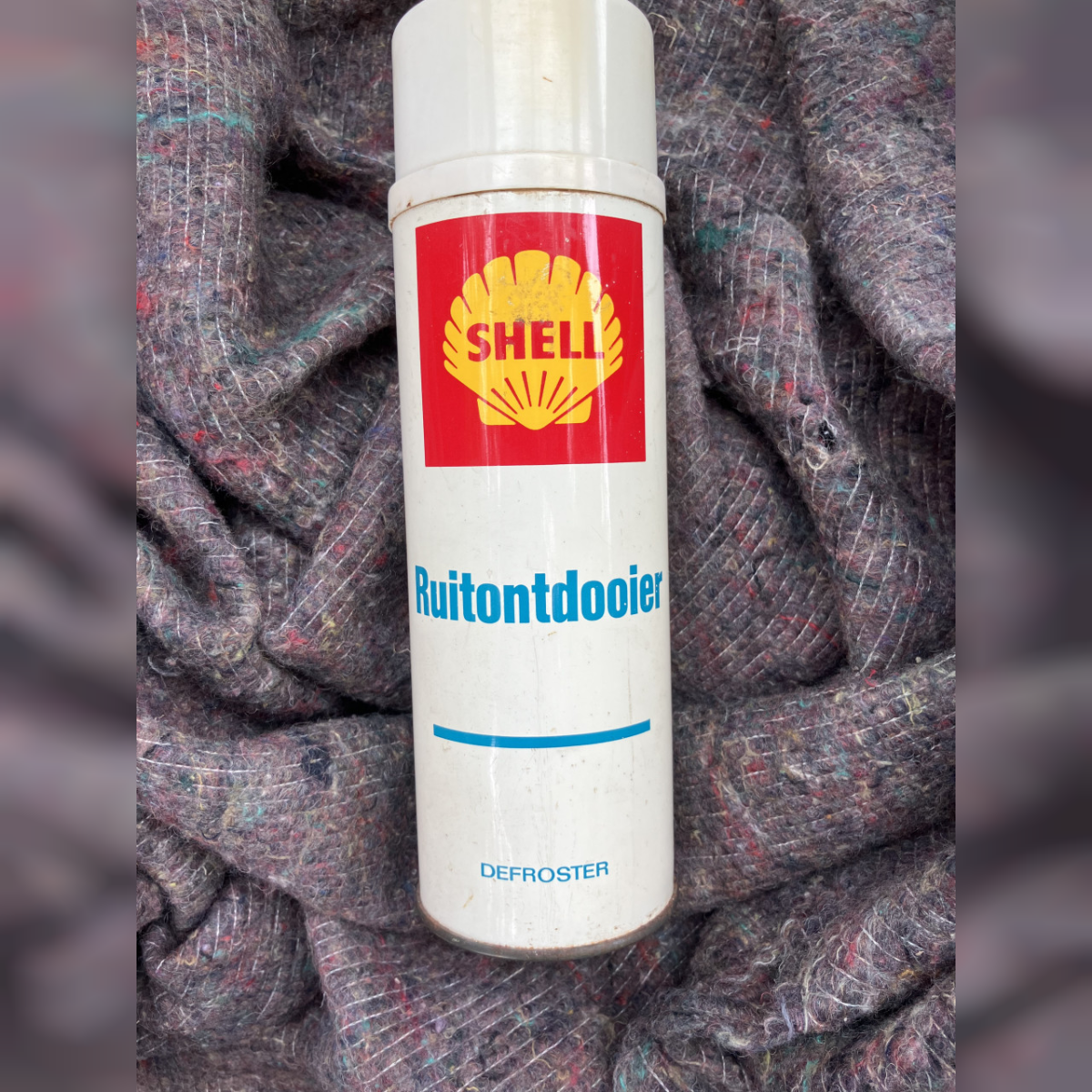 Vintage spuitbus Shell