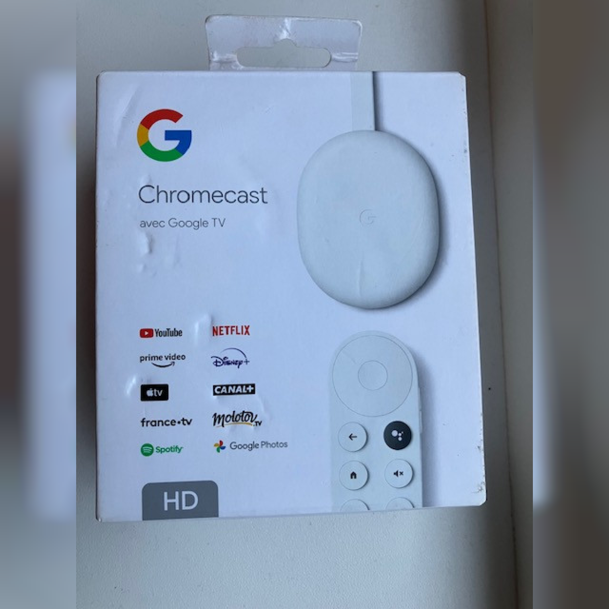 Google Chromecast HD.