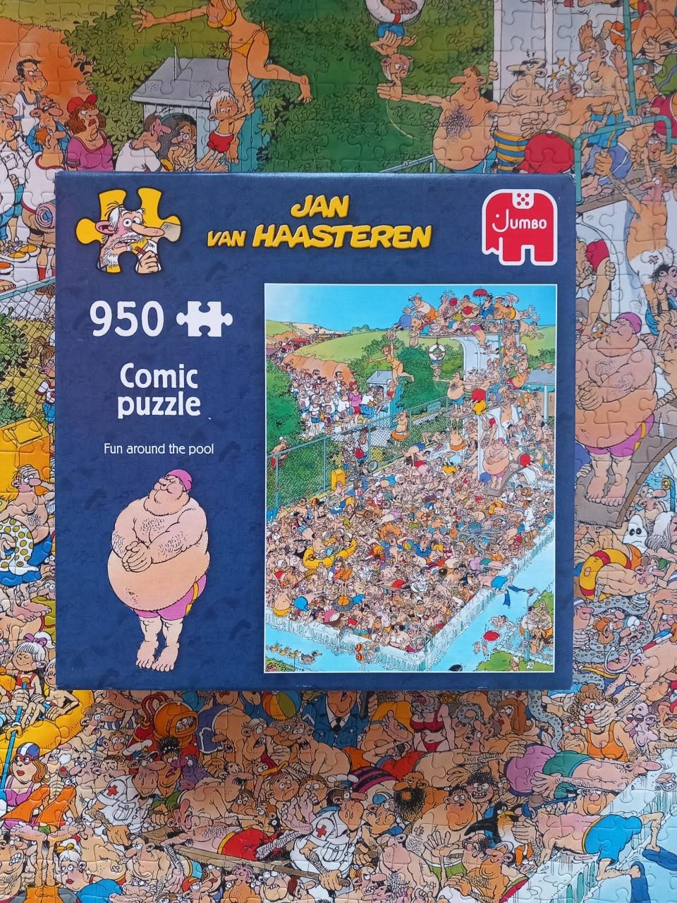 Jan van Haasteren puzzel Fun around the pool