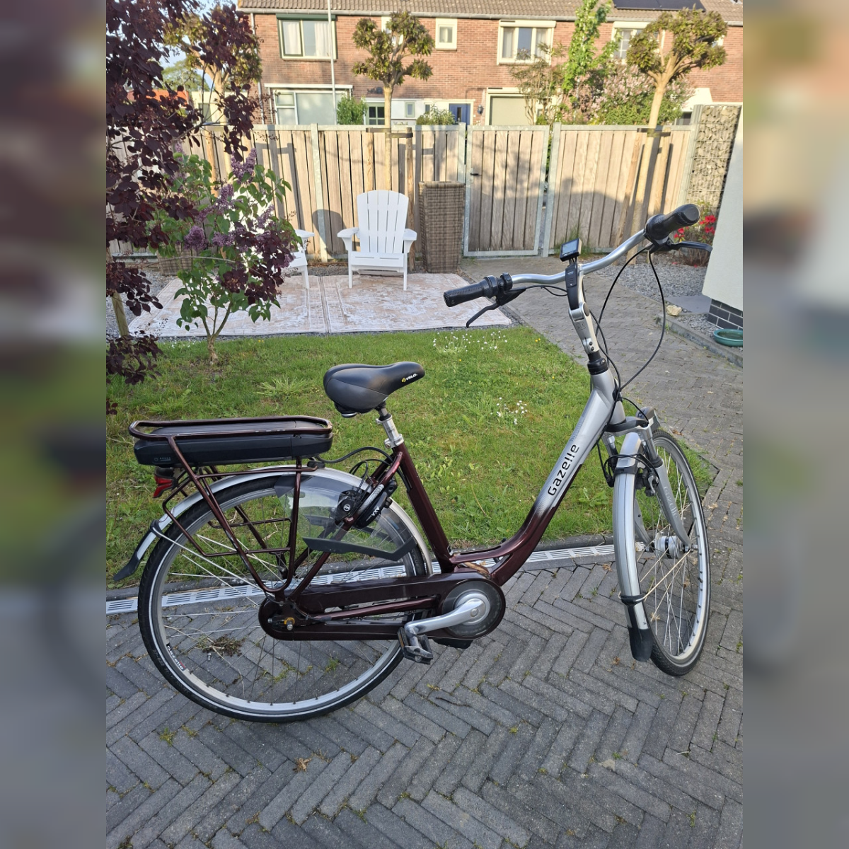 E-bike Gazelle orange comfort C8