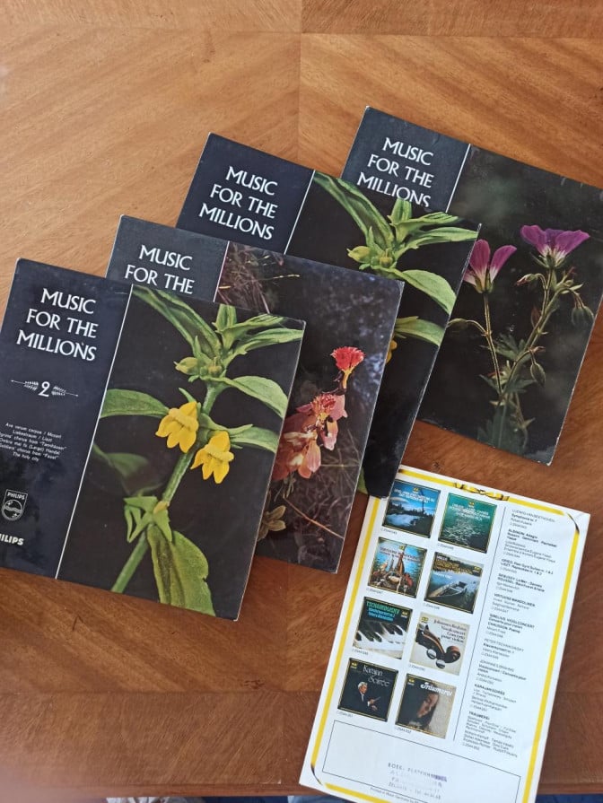 Gratis 5 klassieke platen gereserveerd