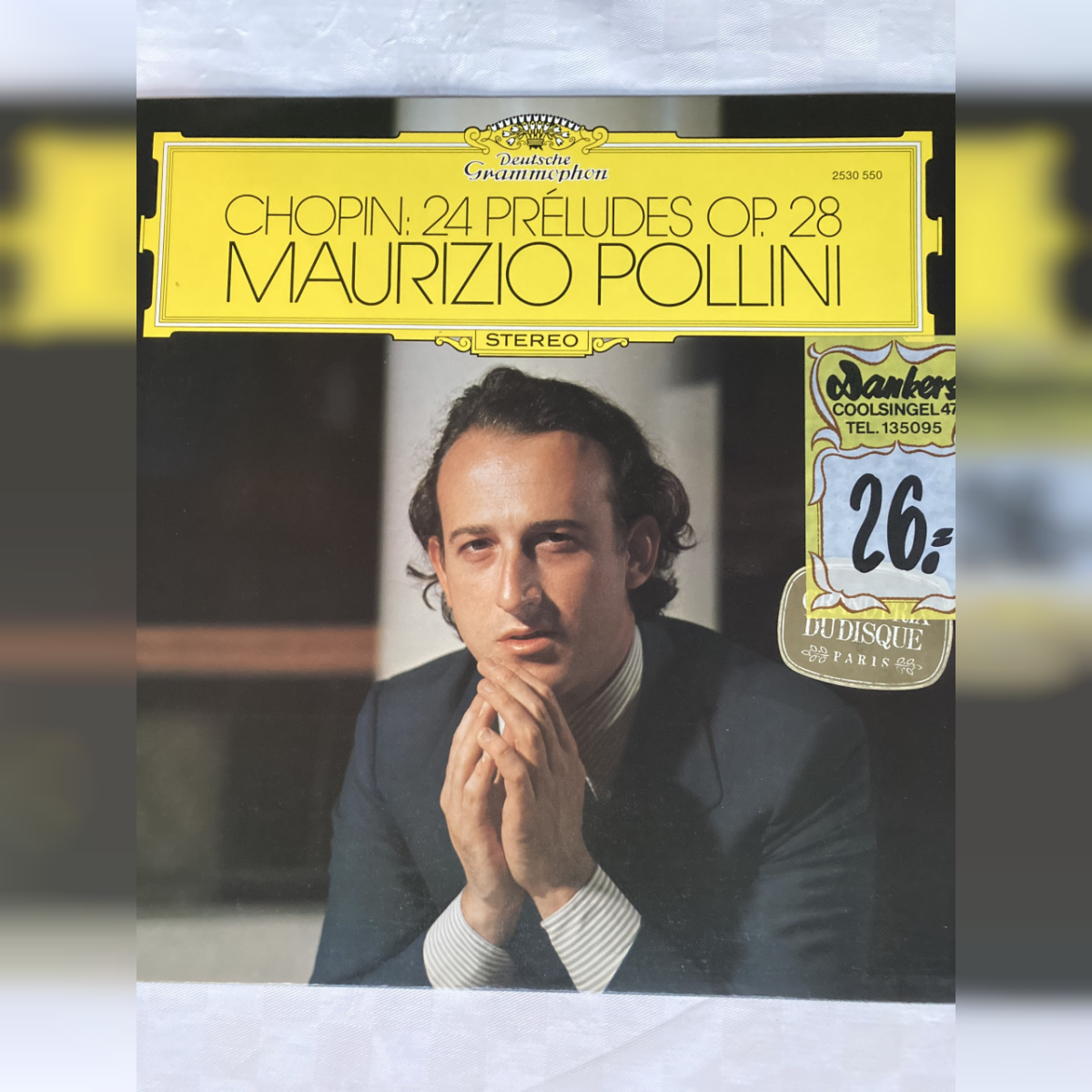 Chopin Maurizio Pollini 24 Preludes Opus 28 2530 550 1975