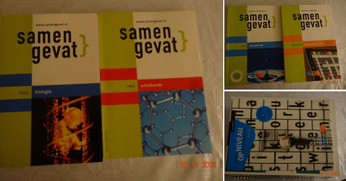 ZGAN HAVO/VWO school boeken, bieden per stuk
