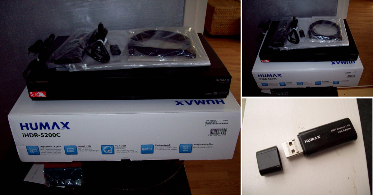 HUMAX 5200c FULL HD RECORDER MET 500 GB OPNAME IN HD 35
