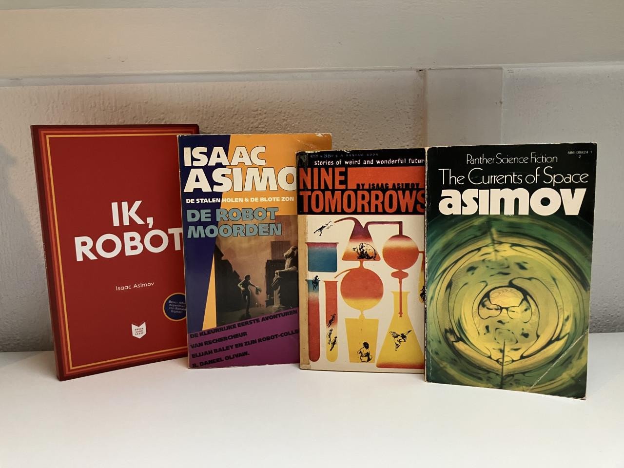Isaac Asimov - 4 science fiction boeken