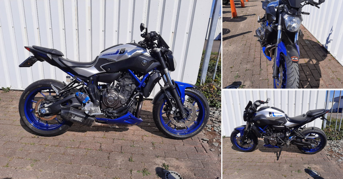 Yamaha MT-07 abs uit 2016, Full options!
