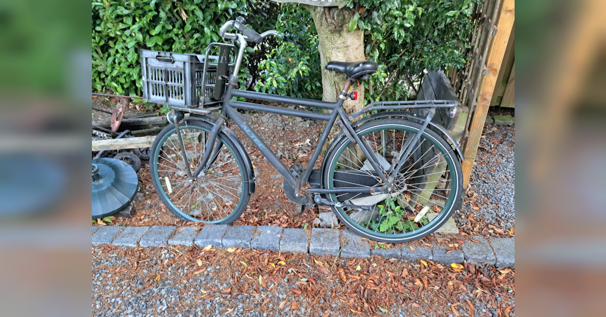 Gratis af te halen met slot, Heren Transportfiets.
