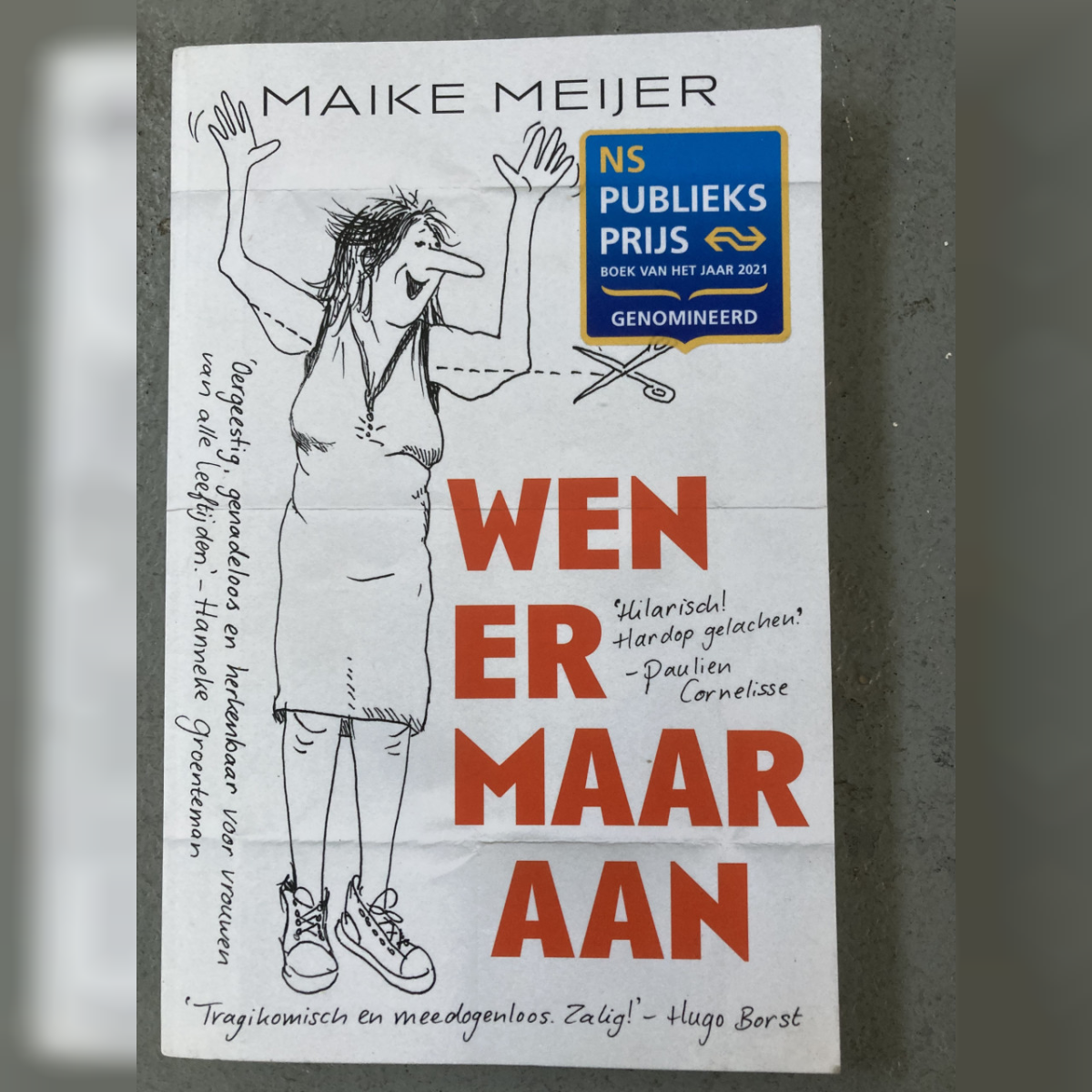 Overgang. Wen er maar aan. Maaike Meijer actrice Toren C