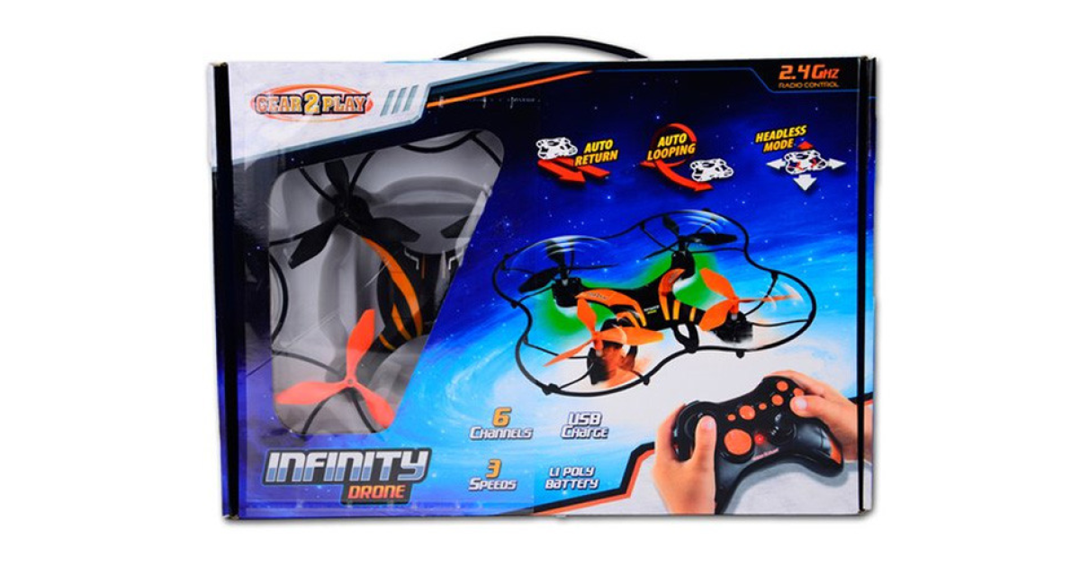 Drone Gear 2 Play nog splinternieuw geheel compleet in de doos.